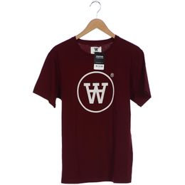 Wood Wood Herren T-Shirt, bordeaux, Gr. 46