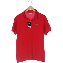 Lacoste Herren Poloshirt, rot, Gr. 54