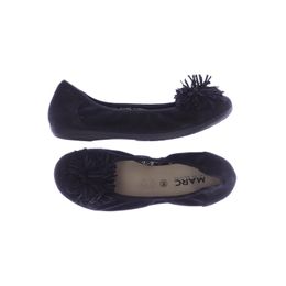 Marc Shoes Damen Ballerinas, schwarz