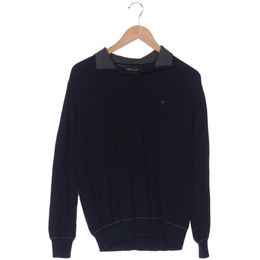 Carlo Colucci Herren Pullover, marineblau