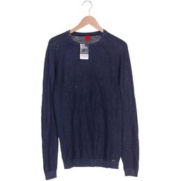 OLYMP Herren Pullover, marineblau