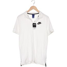 Nike Herren Poloshirt, weiß, Gr. 48