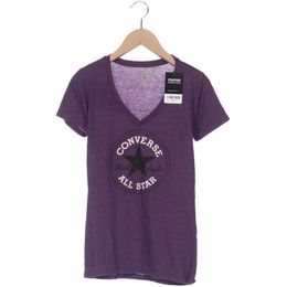 Converse Damen T-Shirt, flieder, Gr. 34
