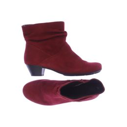 Gabor Damen Stiefelette, bordeaux, Gr. 4