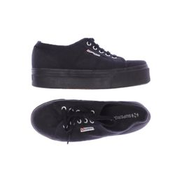 Superga Damen Sneakers, schwarz