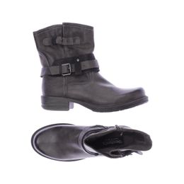 Dockers by Gerli Damen Stiefelette, grau, Gr. 37