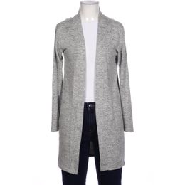 Pieces Damen Strickjacke, grau, Gr. 34