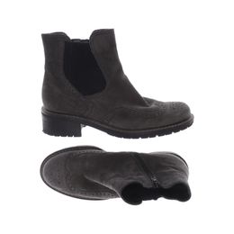 Gabor Damen Stiefelette, grau, Gr. 4