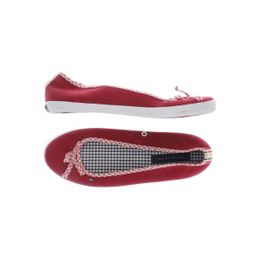 Tommy Hilfiger Damen Ballerinas, rot