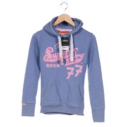 Superdry Damen Kapuzenpullover, flieder, Gr. 34