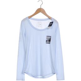 Nike Damen Langarmshirt, hellblau, Gr. 34