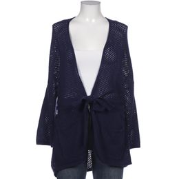 barbara becker Damen Strickjacke, marineblau