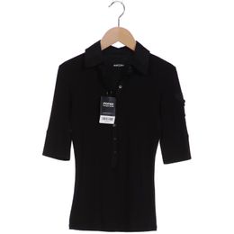 Marc Cain Damen Poloshirt, schwarz, Gr. 30