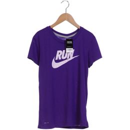Nike Damen T-Shirt, flieder, Gr. 36