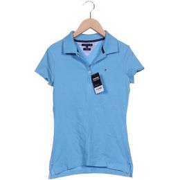 Tommy Hilfiger Damen Poloshirt, blau, Gr. 34