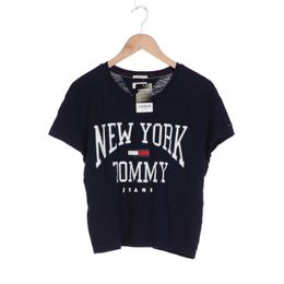 Tommy Jeans Damen T-Shirt, marineblau, Gr. 36