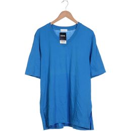 Ulla Popken Damen T-Shirt, blau, Gr. 38