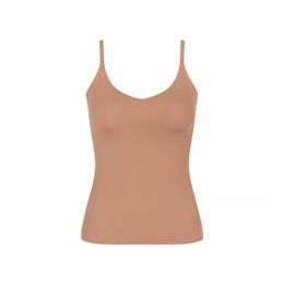 Sloggi - Unterhemd mit Spaghettiträgern - Brown XL - Sloggi Zero Feel - Unterwäsche für Frauen