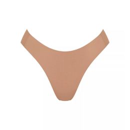 Sloggi - Slip mit hohem Beinausschnitt - Brown XS - Sloggi Zero Feel - Unterwäsche für Frauen