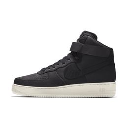 Nike Air Force 1 High By You personalisierbarer Damenschuh - Schwarz