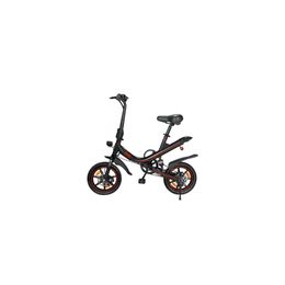 Mini E-Faltrad Didi City 36V/7,8Ah Lithium-Akku Elektro-Faltfahrrad Klapp-EBike Klappfahrrad Elektroroller in Schwarz