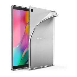 König Design Samsung Galaxy Tab A7 durchsichtige Tablethülle Schutzcase Cover Transparent Neu