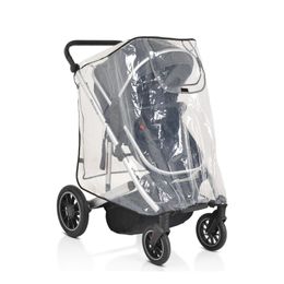 Moni Kinderwagen-Regenschutz Bimbro universal, Belüftungslöcher, für Einsitzer transparent