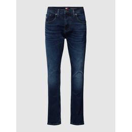 Tommy Jeans Slim Tapered Fit Jeans mit Label-Stitching Modell 'AUSTIN'