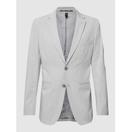 Selected Homme Slim Fit 2-Knopf-Sakko mit Pattentaschen