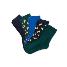 Tchibo 5 Paar Socken - Dunkelblau - Kinder - Gr.: 31-34