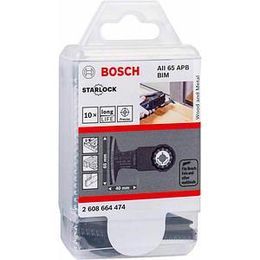 10 Bosch Starlock AII 65 APB Tauchsägeblätter