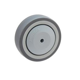 Proroll Gummireifen, thermoplastisch, Kugellager, Rad-Ø x Breite 100 x 32 mm