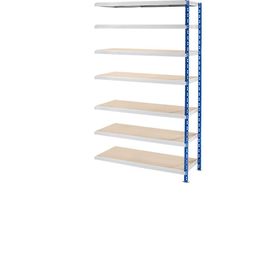 Großfach-Steckregal mit Spanplatten-Böden eurokraft basic