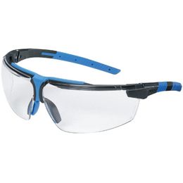 Uvex - Schutzbrille i-3 supravision hc/af schwarz/blau rt