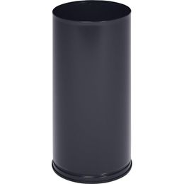 Var Schirmständer, Höhe 610 mm, Vollblech, verzinkt, schwarzgrau RAL 7021