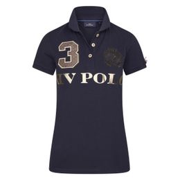 HV Polo Polo Shirt HVPFavoritas Luxury, Gr. L, navy