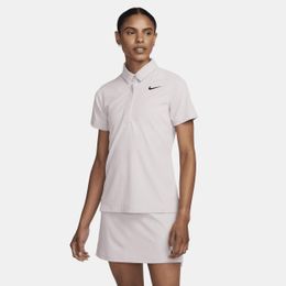Nike Tour Dri-FIT-ADV-Kurzarm-Golf-Poloshirt für Damen - Lila