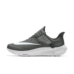 Nike Pegasus FlyEase By You personalisierbarer Damen-Straßenlaufschuh für einfaches An- und Ausziehen - Schwarz