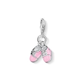 Thomas Sabo Charm-Anhänger Rosa Babyschuhe