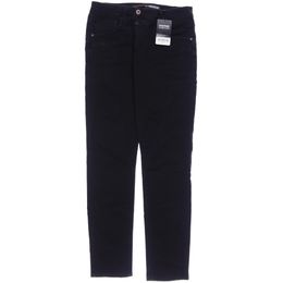 PLEASE Damen Jeans, schwarz, Gr. 0