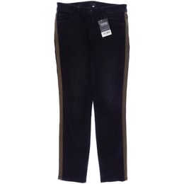 Hallhuber Damen Jeans, schwarz, Gr. 36