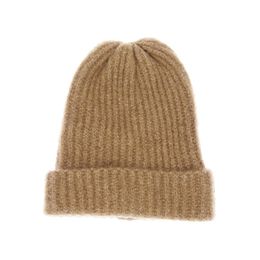 Zara Damen Hut/Mütze, beige, Gr. 56