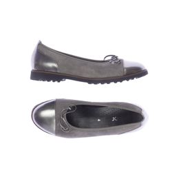 Gabor Damen Ballerinas, grau, Gr. 4