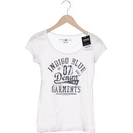 Tom Tailor Denim Damen T-Shirt, weiß, Gr. 34