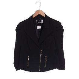 Ella Singh Damen Jacke, schwarz, Gr. 38