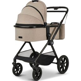 MOON Kombi-Kinderwagen Clicc, mud/melange, beige