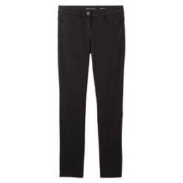 Tom Tailor Damen Alexa Slim Jeans, schwarz, Uni, Gr. 44/32