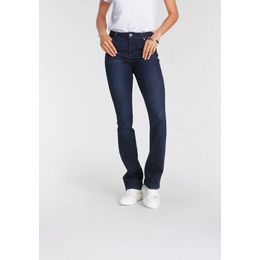 Tamaris Bootcut-Jeans im Five-Pocket-Style, blau