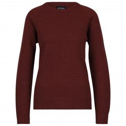 Stoic - Women's MMXX.Nauta Wool Sweater - Wollpullover Gr 36 rot