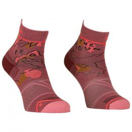 Ortovox - Women's Alpine Light Quarter Socks - Merinosocken 35-38 | EU 35-38 rot